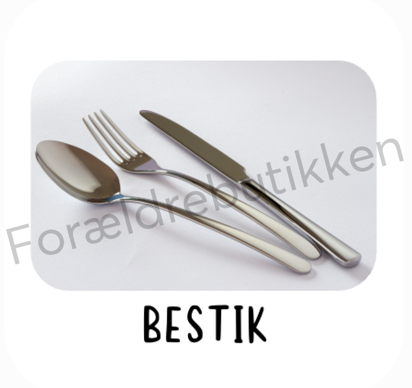 Piktogram - Bestik – Forældrebutikken