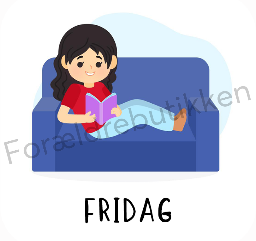 Piktogram - Fridag – Forældrebutikken
